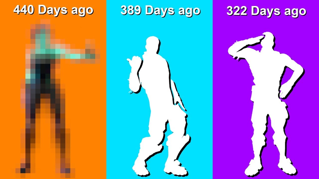 Rarest Fortnite Item Shop Emotes | Last seen 300+ Days Ago! - YouTube