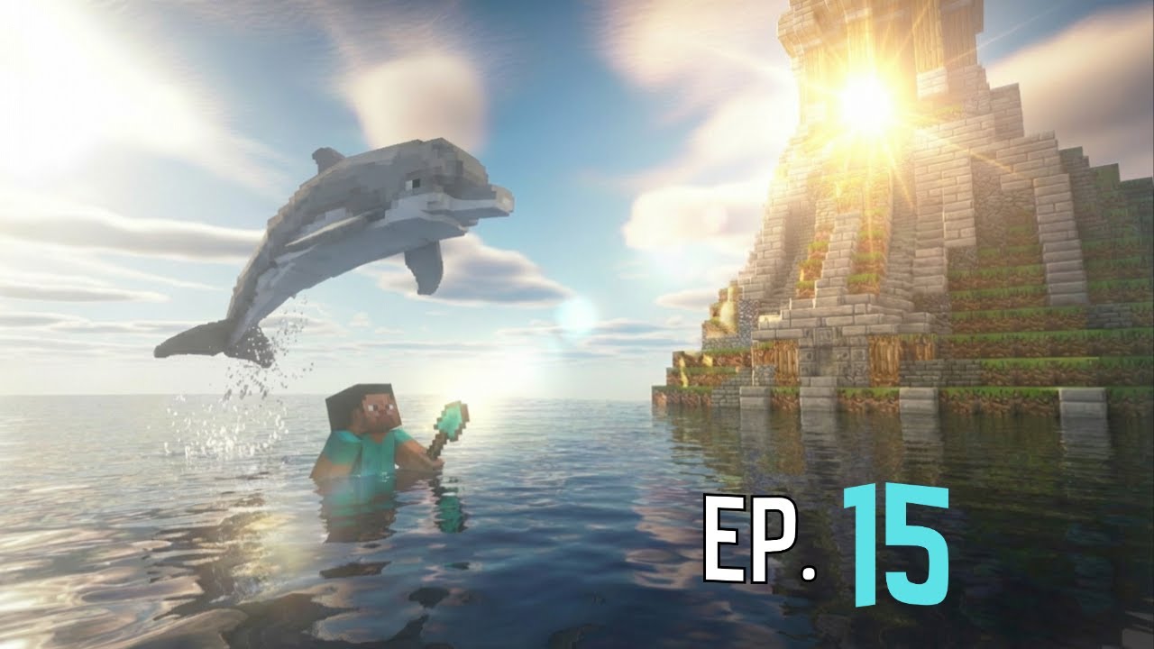 Underwater Temple Minecraft Challenge pt. 15 - YouTube