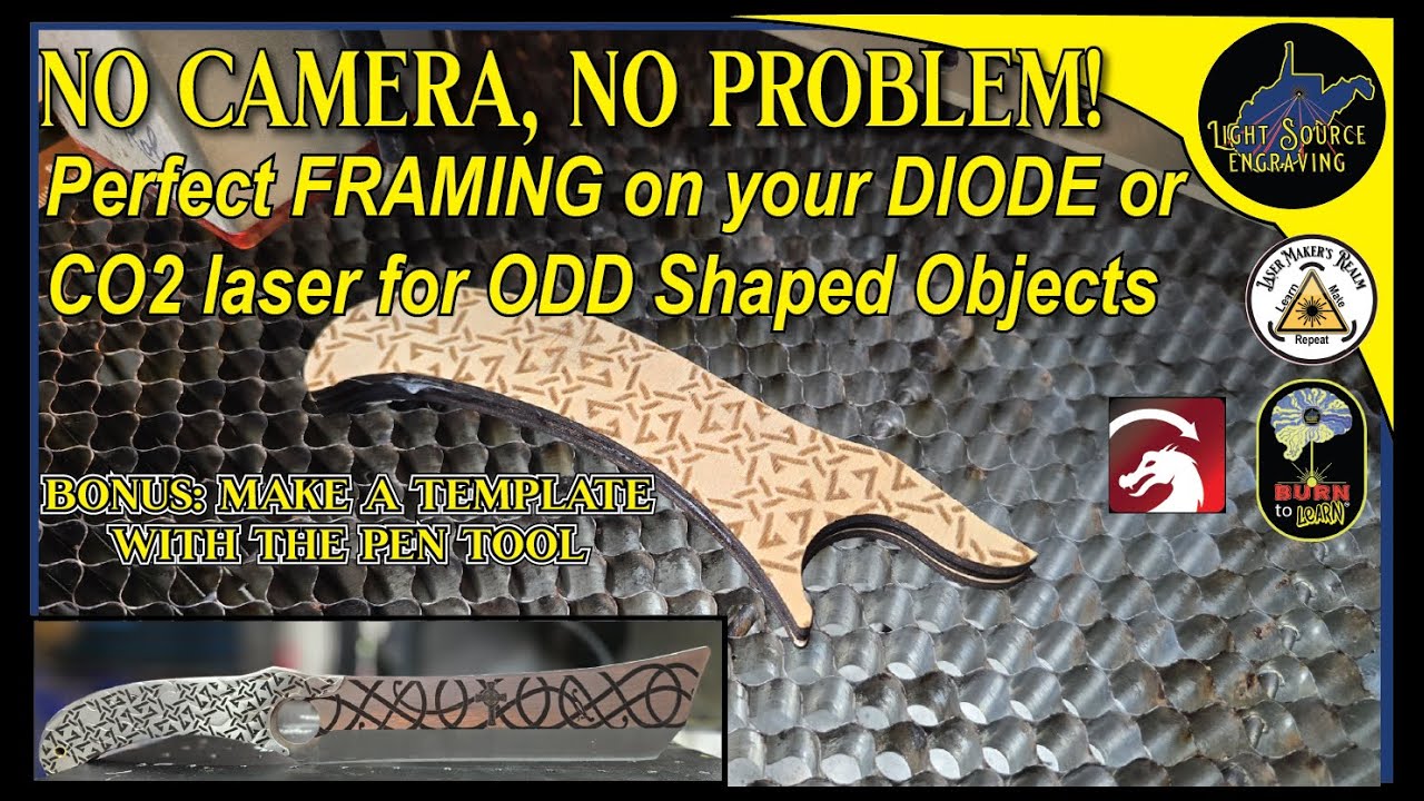 Do This To Frame Odd Shaped Objects - Plus Using the Pen Tool - YouTube