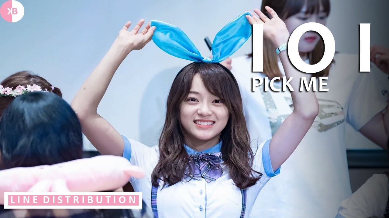 IOI - Pick Me: Line Distribution (Color Coded) - YouTube