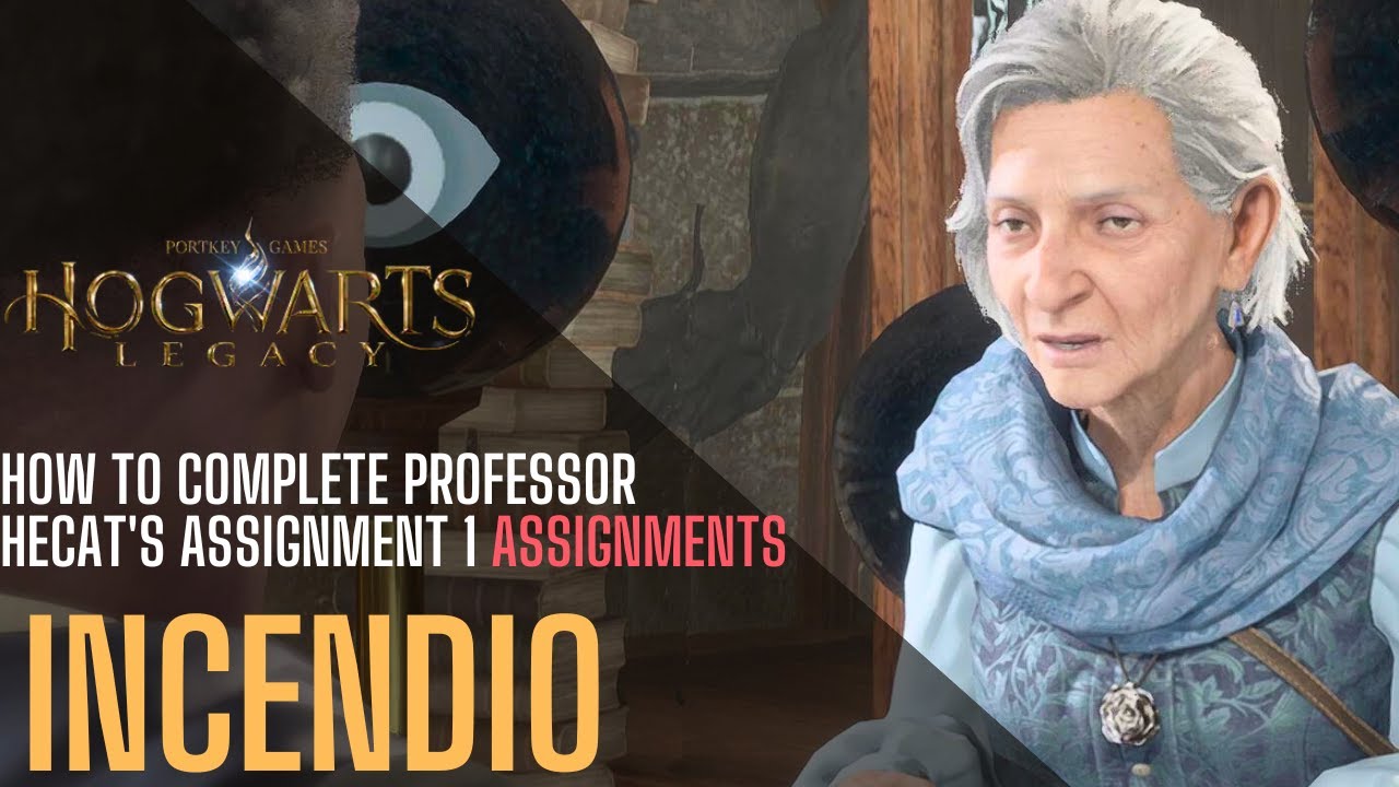 Hogwarts Legacy - How to complete Professor Hecat's Assignment 1 for ...