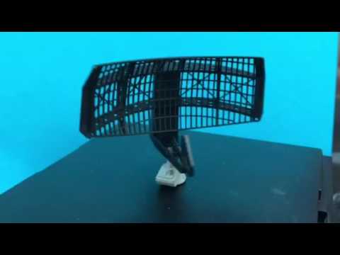 LW02 3D printed working rotating radar - YouTube
