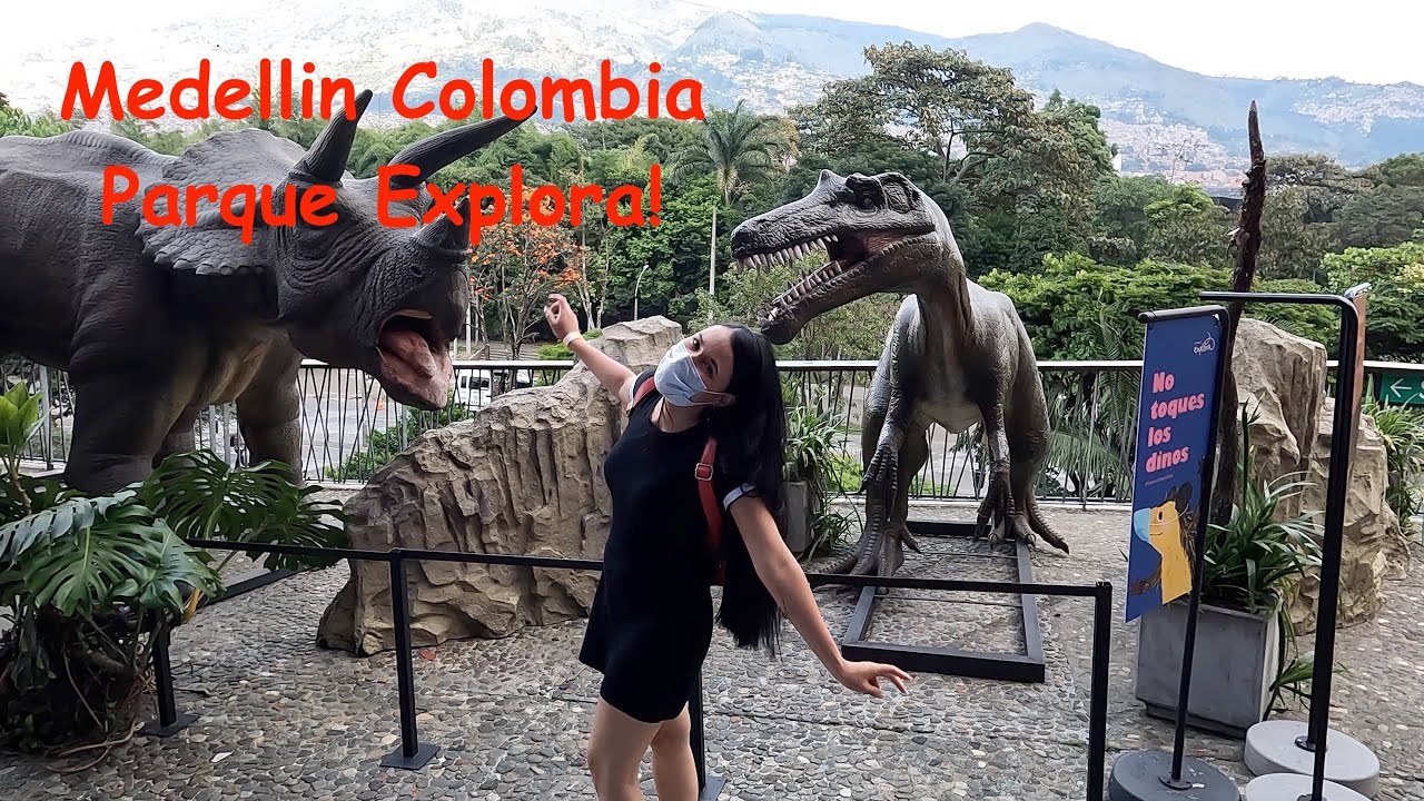 Medellin Colombia Parque Explora Walking Tour - YouTube