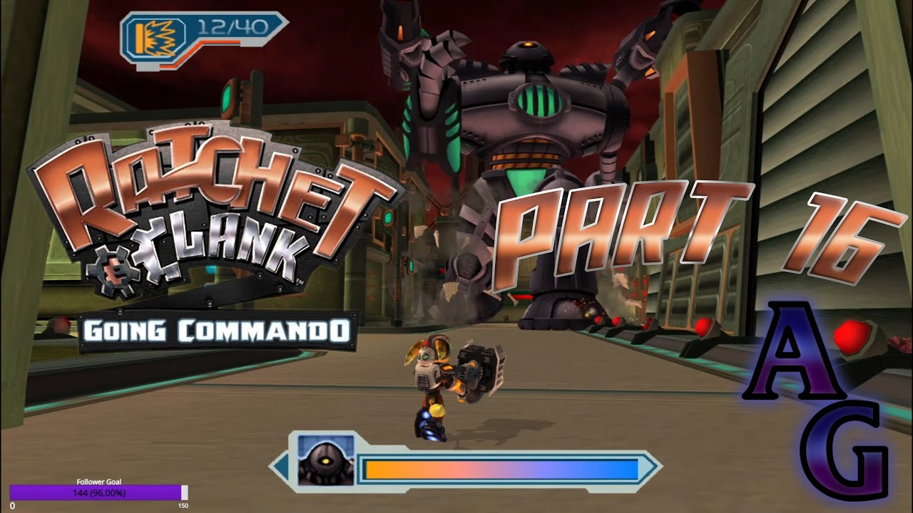 Worst Robot Boss Fight Ever - Ratchet & Clank: Going Comando Part 16 ...