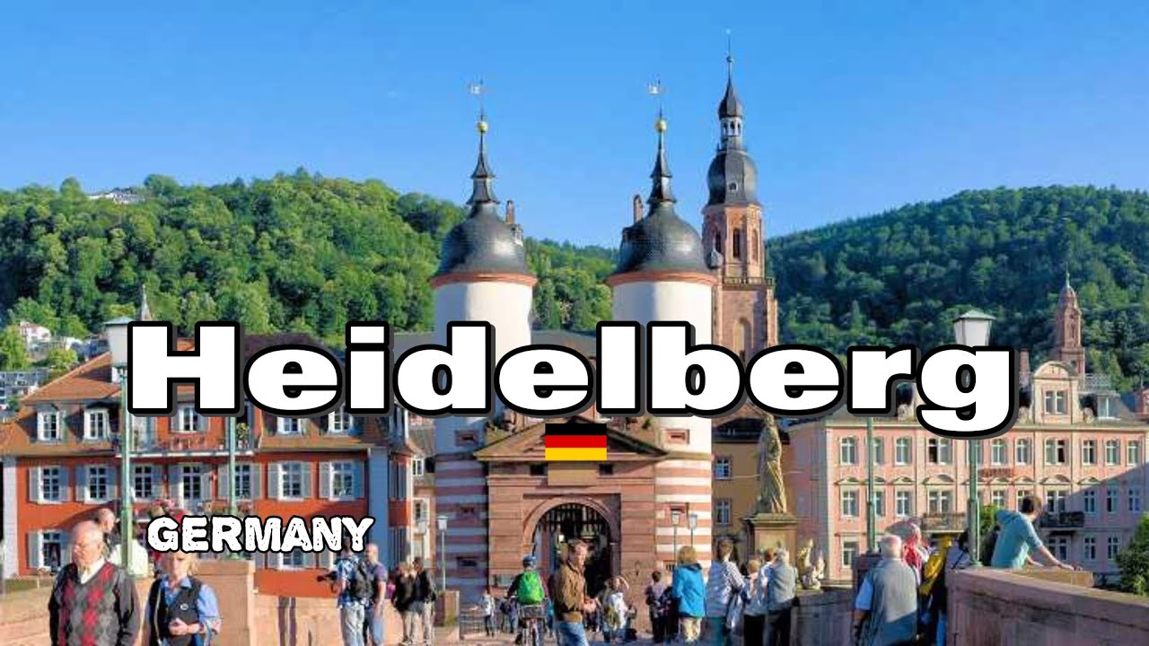 Heidelberg Germany 🇩🇪 Walking Tour in Heidelberg City of Germany ...