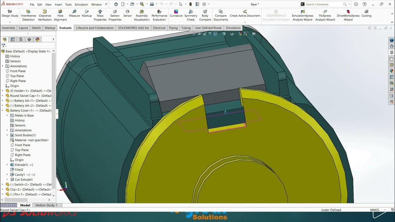 Advantages of SOLIDWORKS Interference Detection - YouTube