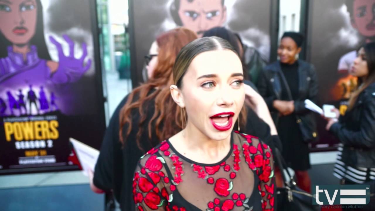 Olesya Rulin (Calista Secor) Interview - Powers Season 2 - YouTube