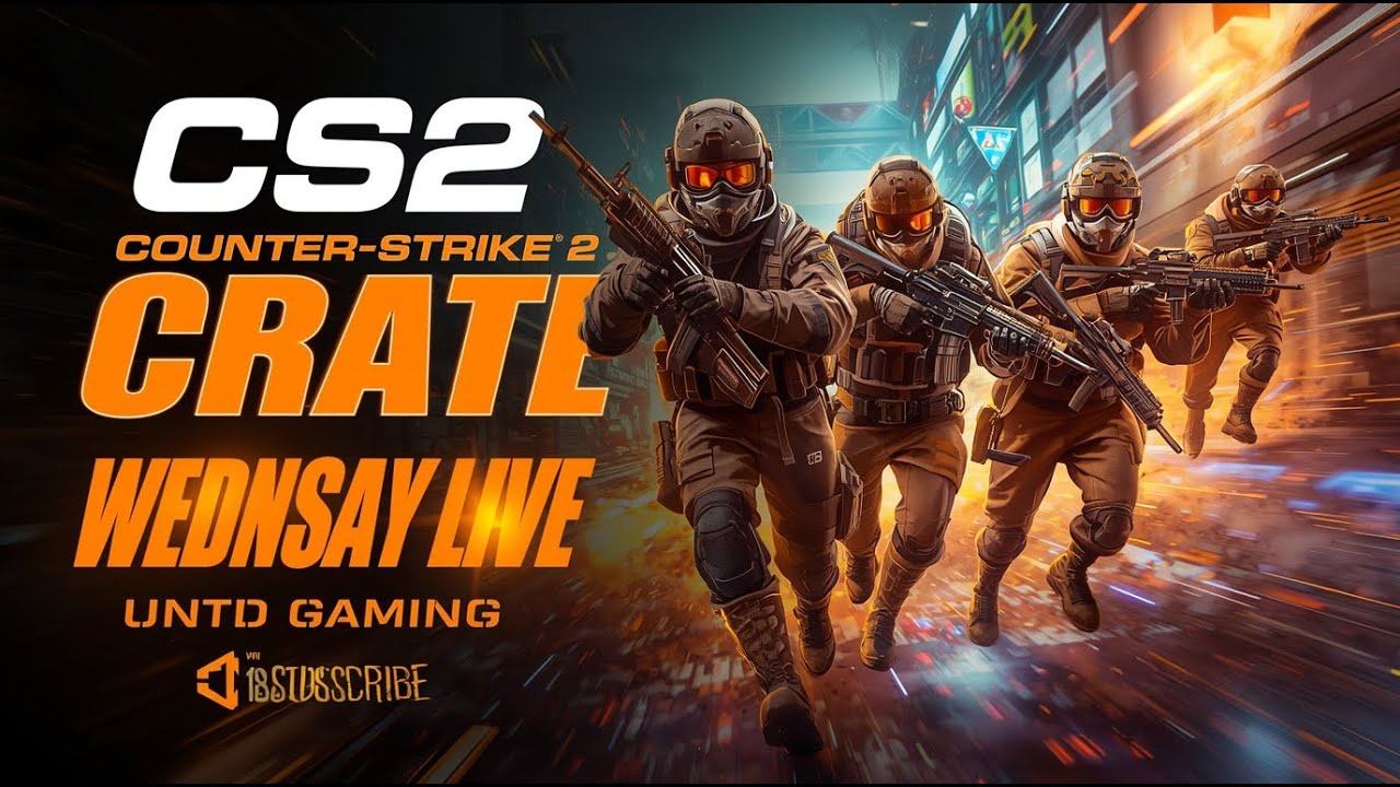CS2 Crate Day Wednesday LIVE on Overpass 🔥 Full 5-Stack Squad | Noob Fun Gameplay | UNTD GAMING ...