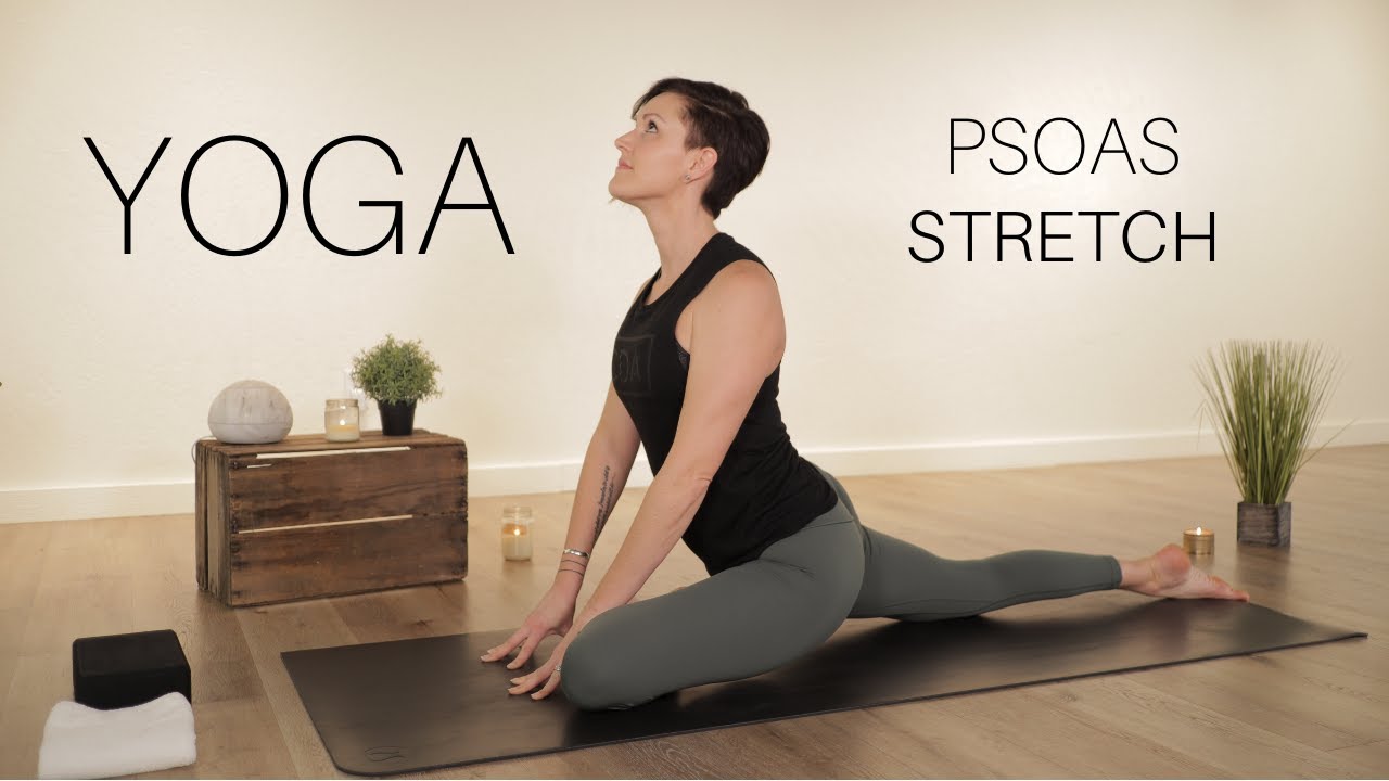 Yoga- Psoas Stretch-Yoga for Hips and Hip Flexors- Yoga with Michelle ...