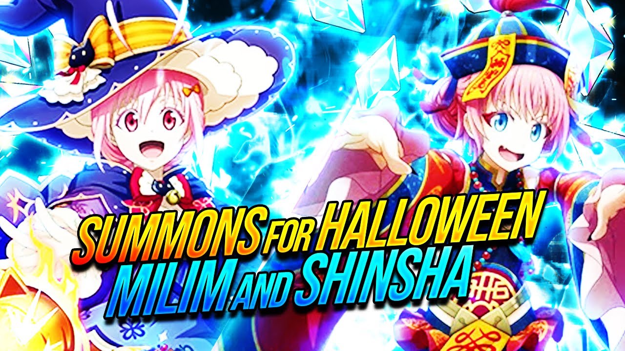 DONT FALL FOR THE BAIT! SUMMONS FOR HALLOWEEN SHINSHA AND MILIM (Slime ...