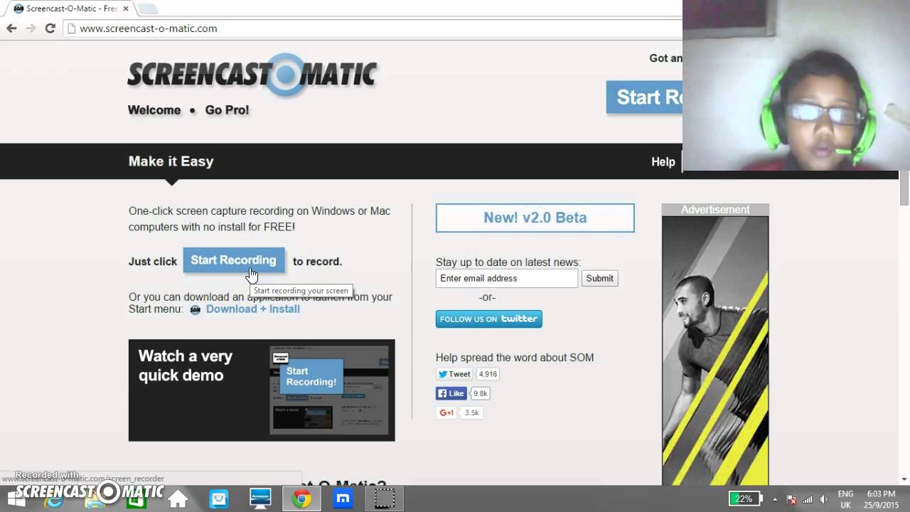 how to download screencast on pc/macbook or even laptop - YouTube