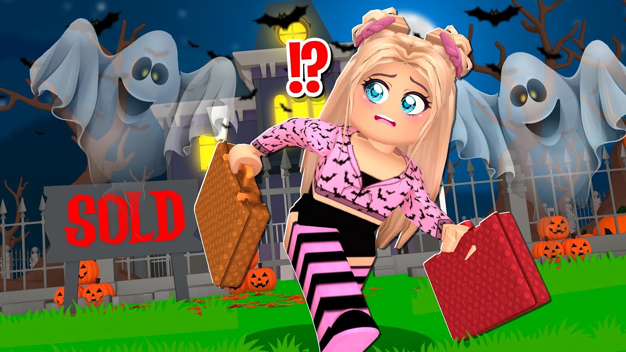 I MOVED INTO A HAUNTED HOUSE IN BROOKHAVEN! (ROBLOX BROOKHAVEN RP ...