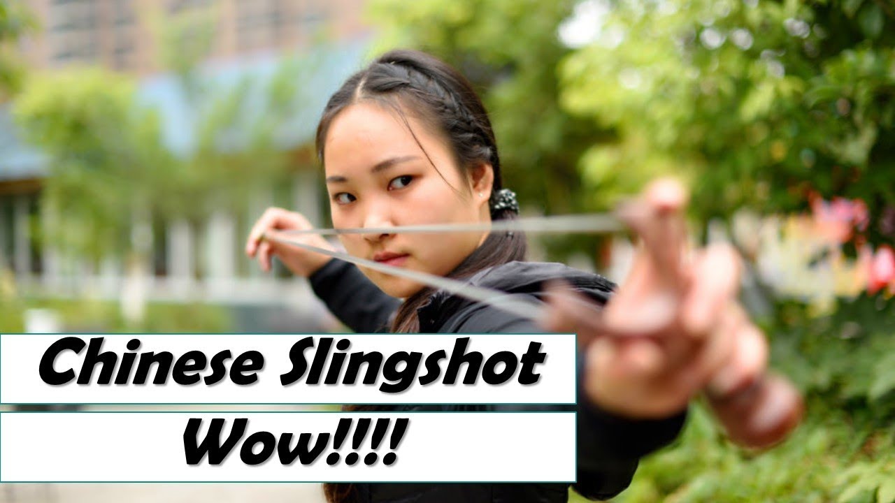 Cool Chinese Slingshot (轻弹) Tricks by Amateurs - YouTube