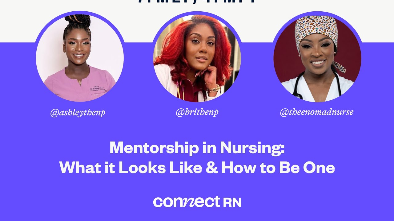 Mentorship in Nursing IG Live with Connect RN - YouTube