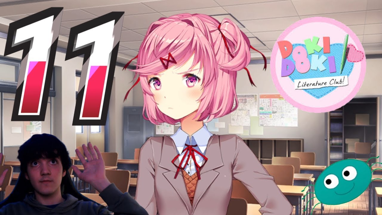 Amy piacciono i ragni-Doki Doki Literature Club ep 11 - YouTube