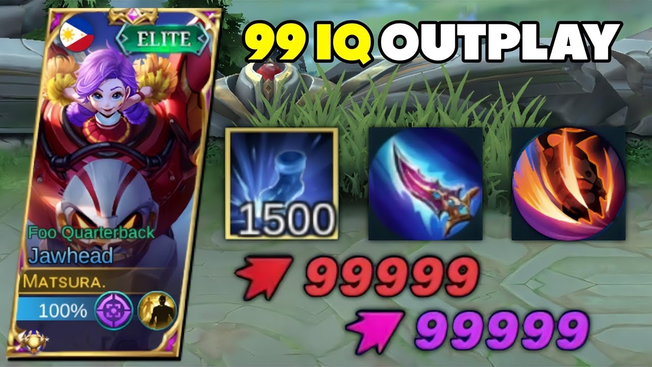 GLOBAL JAWHEAD OUTPLAY BUILD! 😱 ( dire hit damage ) BEST 1 HIT ONE SHOT ...