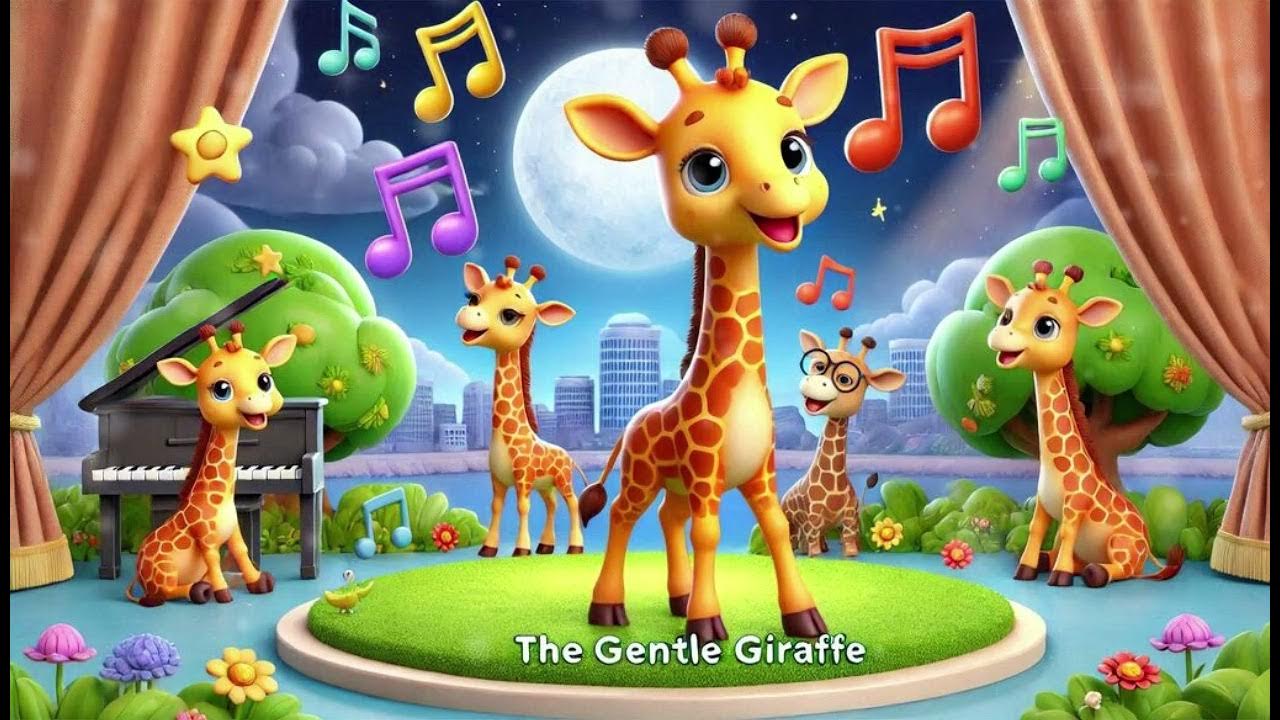 The Gentle Giraffe 2 | Calming & Educational Kids Song - YouTube