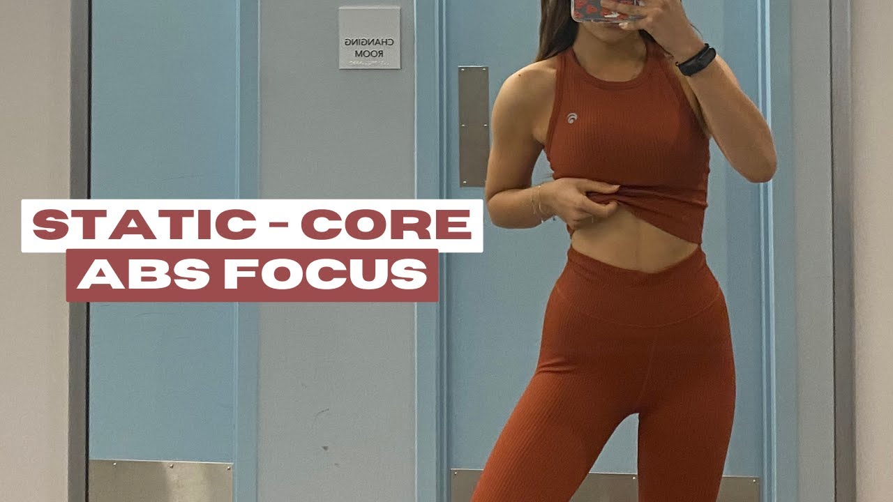 CORE STATIC ABS WORKOUT (fitmars 13) - YouTube