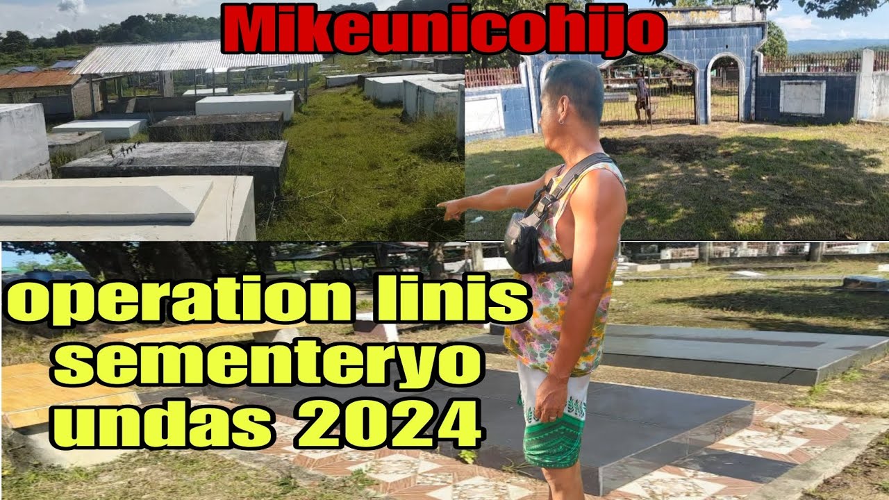 operation linis sementeryo undas 2024 - YouTube