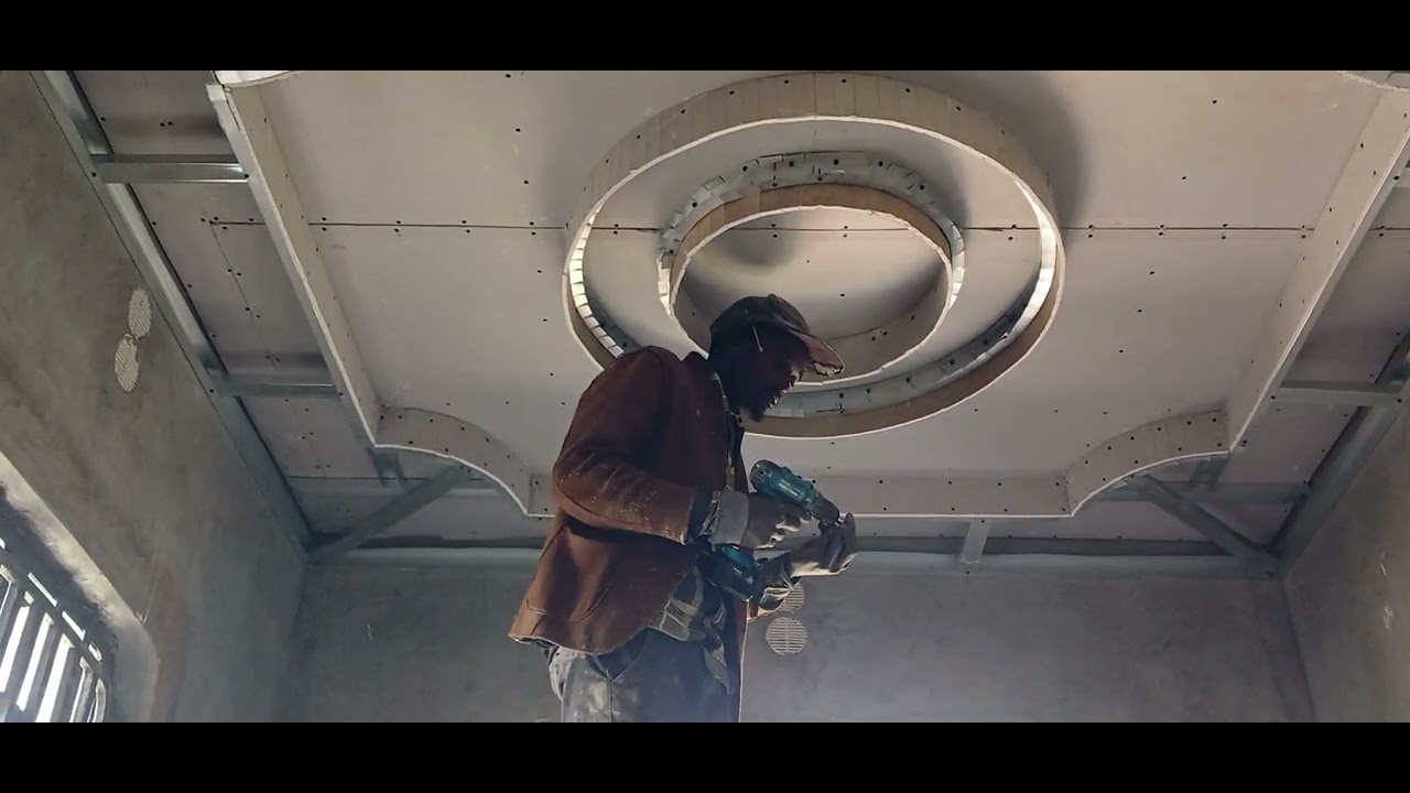 gypsum ceilings fixer - YouTube