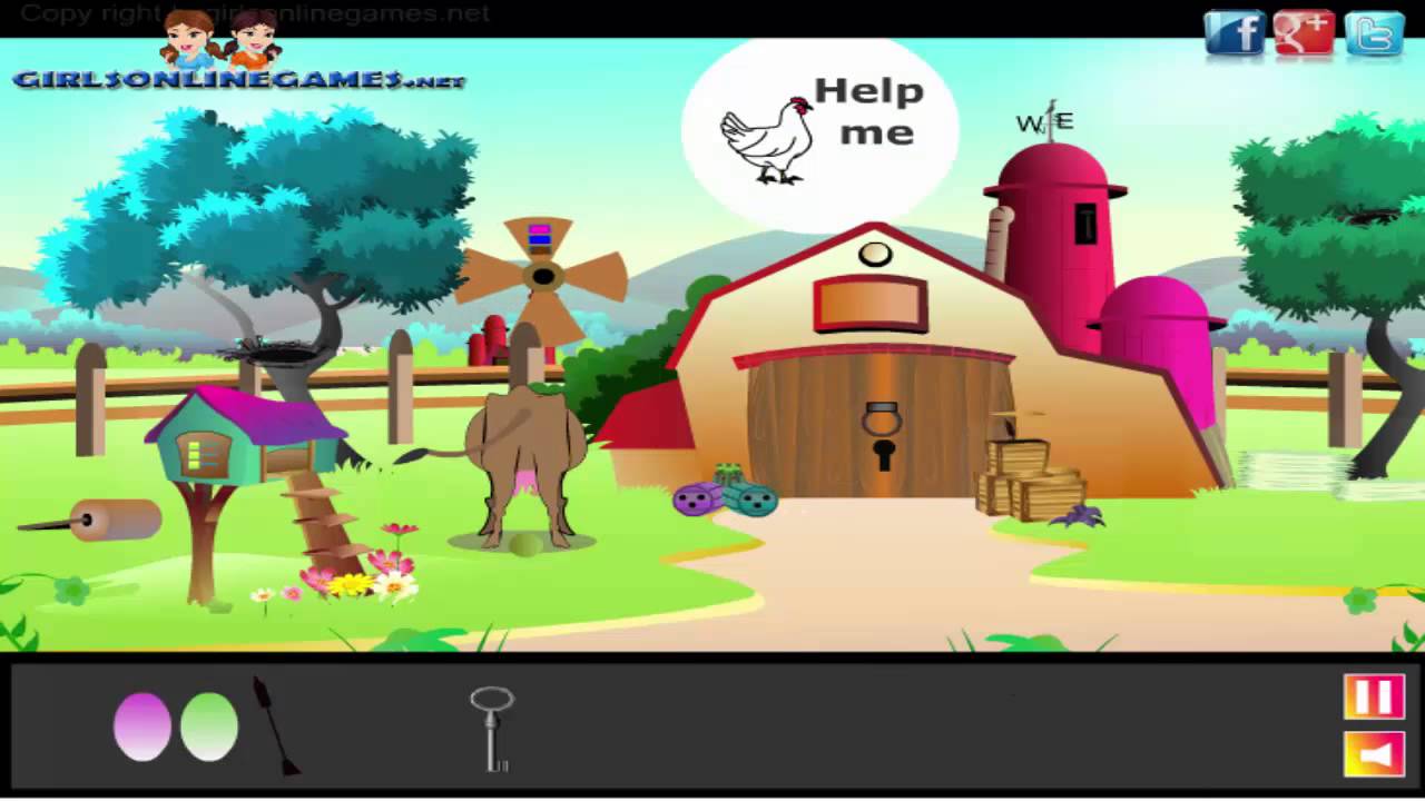 Chicken Great Escape walkthrough. . - YouTube