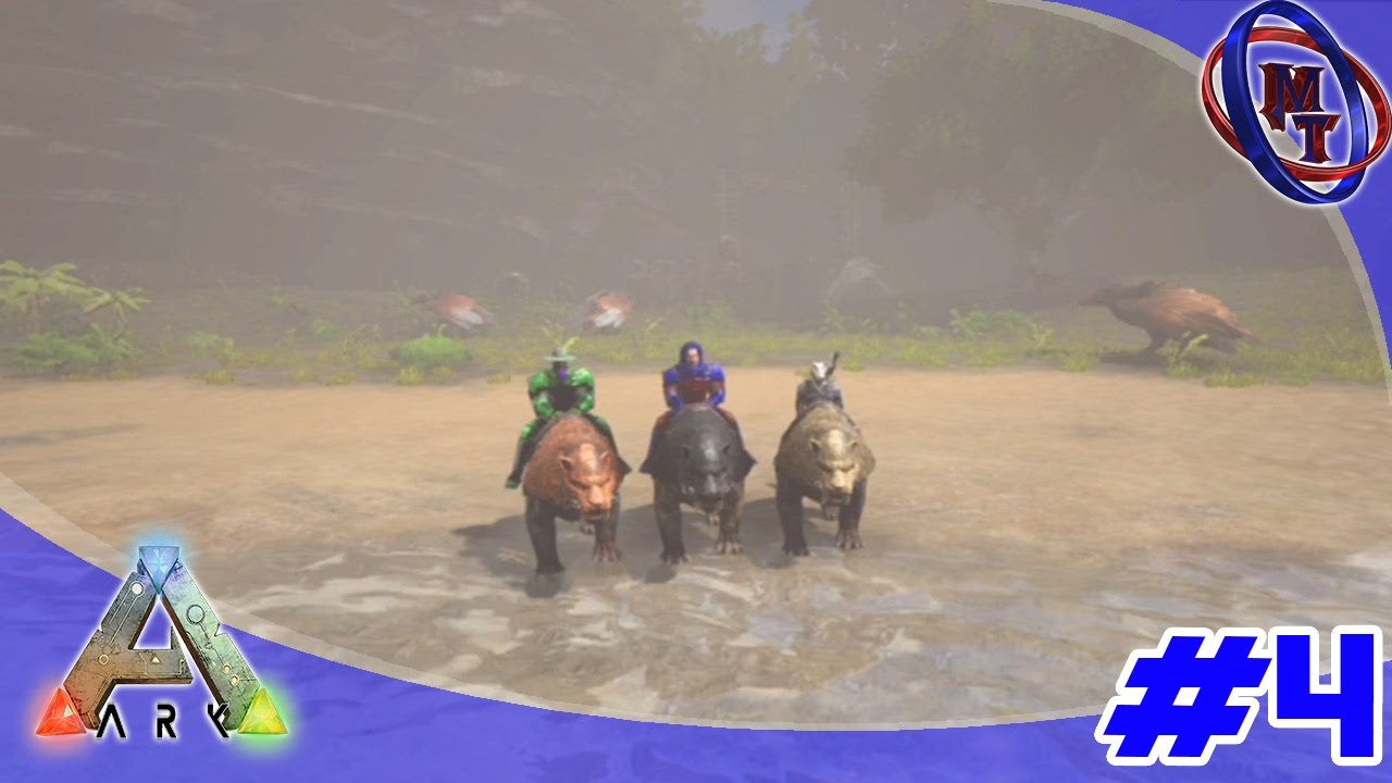 Ark "Sabertooth & Raptor Taming" - YouTube