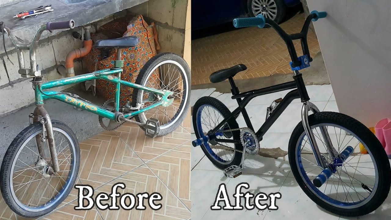 Restoring my BMX in 10 Minutes - YouTube
