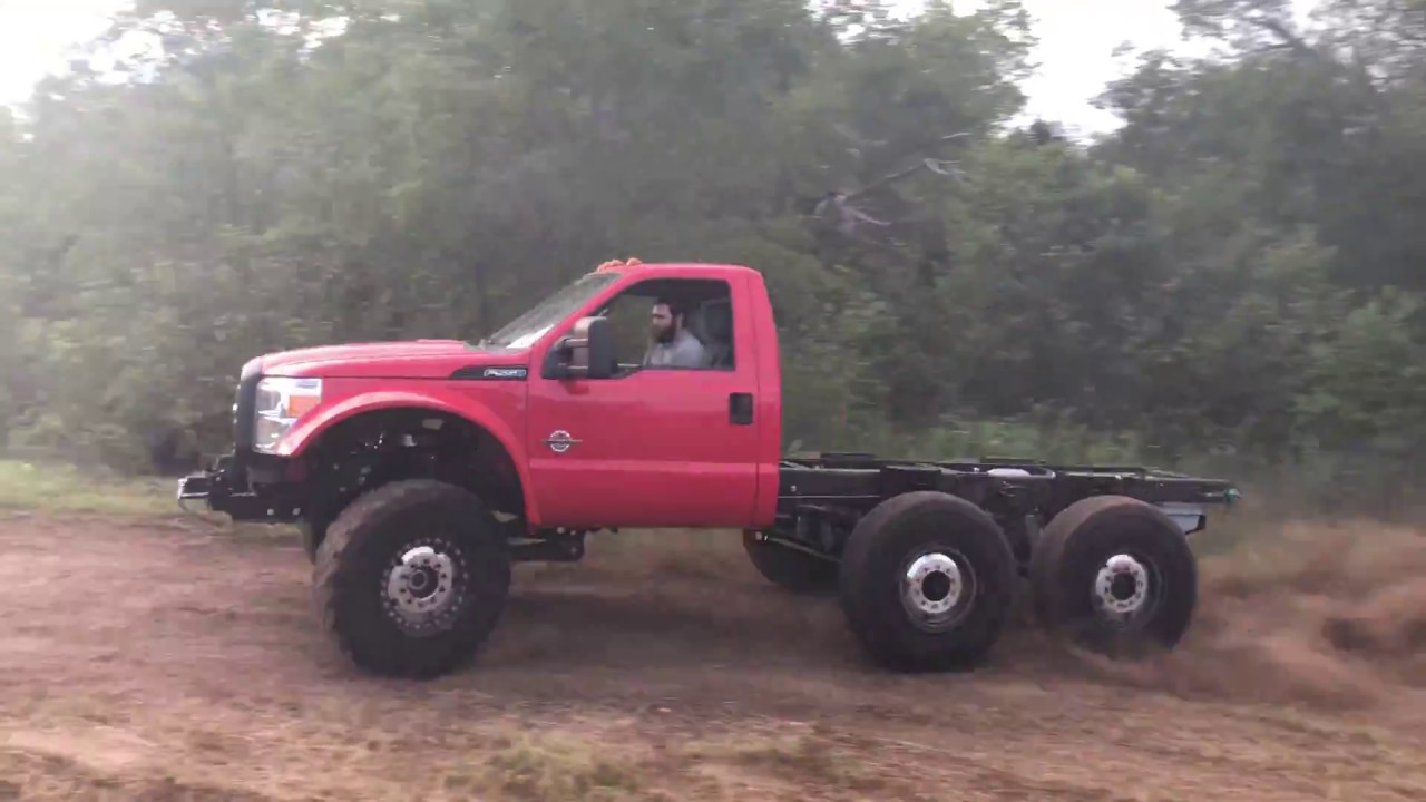 DBL Design - 6x6 Dirt Road Drifting! - YouTube