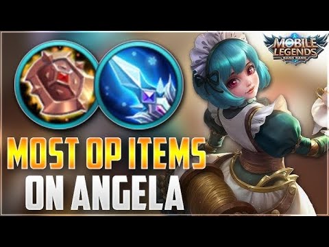 USE THIS OP BUILD TO MAKE ANGELA UNSTOPPABLE!!! | MOBILE LEGENDS - YouTube