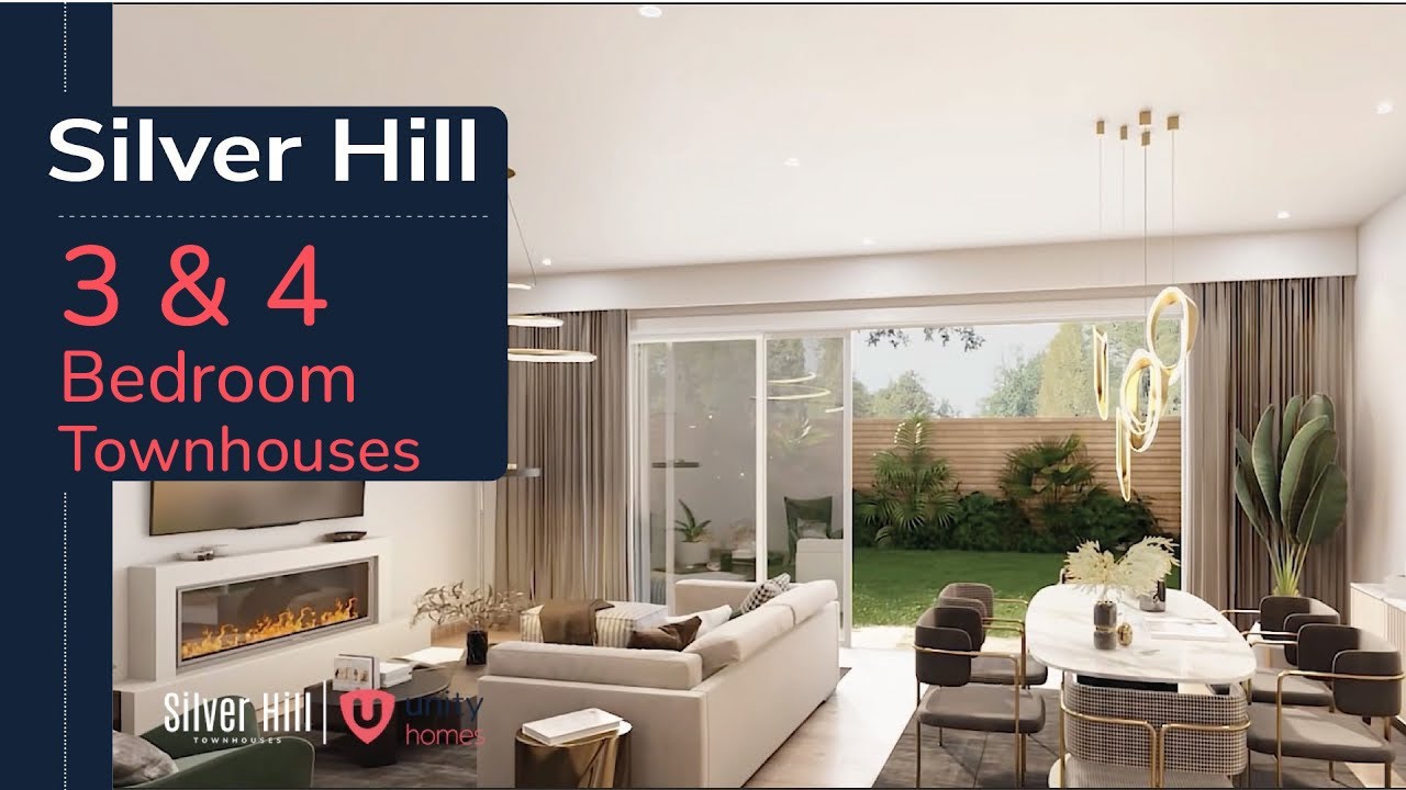 Silver Hill | 3 & 4 bedroom townhouses by Unity Homes - YouTube