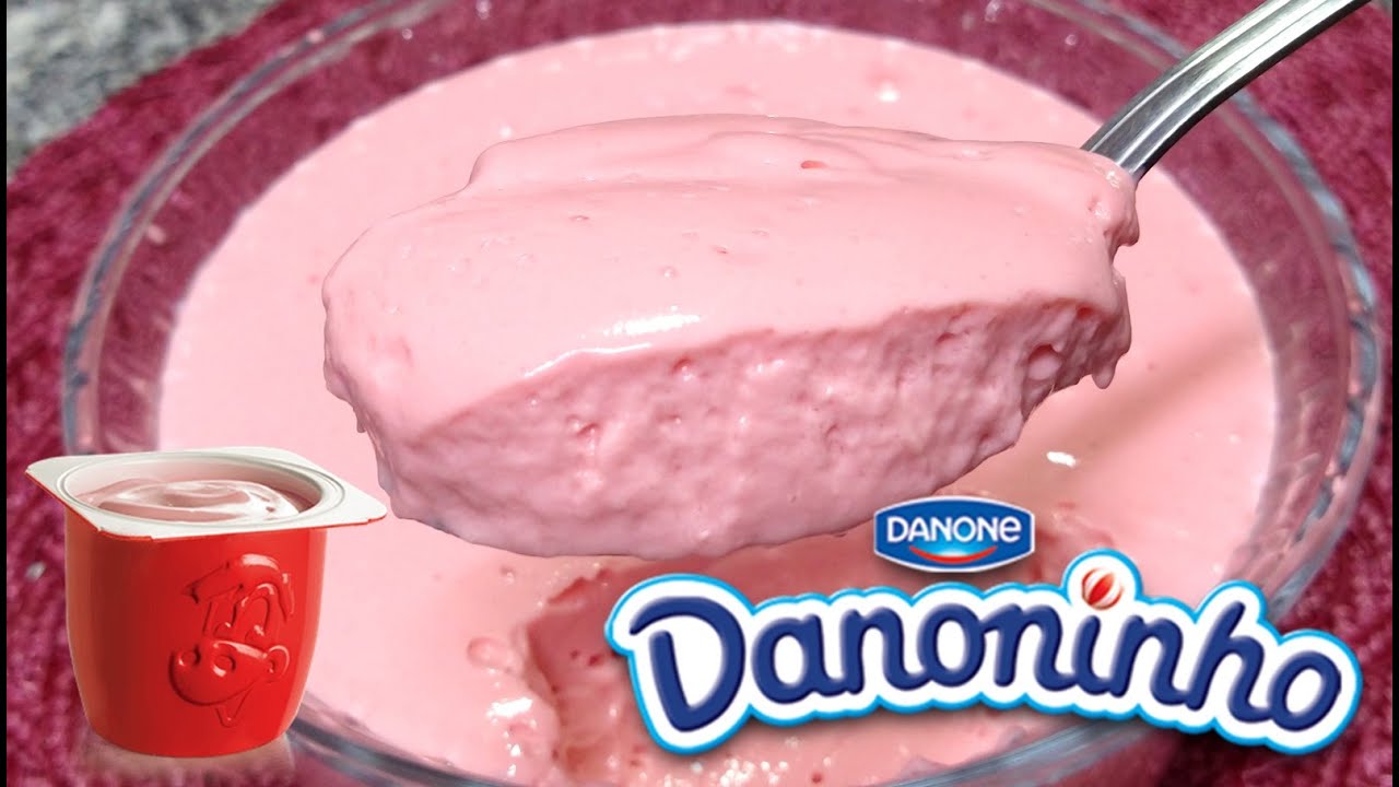 RECEITA DE DANONINHO CASEIRO ECONÔMICO RENDE MUITO FÁCIL DE FAZER - YouTube