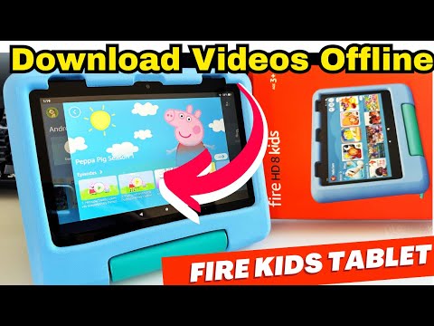 How to Download Videos Offline on Amazon Fire HD Kids Tablet - Amazon Kids+