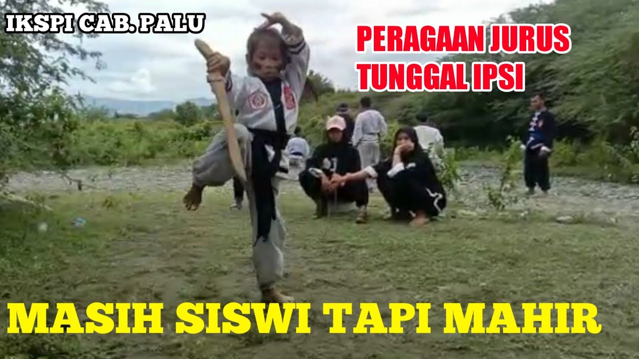 HEBAT !! Siswa IKS Sudah Mahir Jurus Tunggal IPSI - YouTube