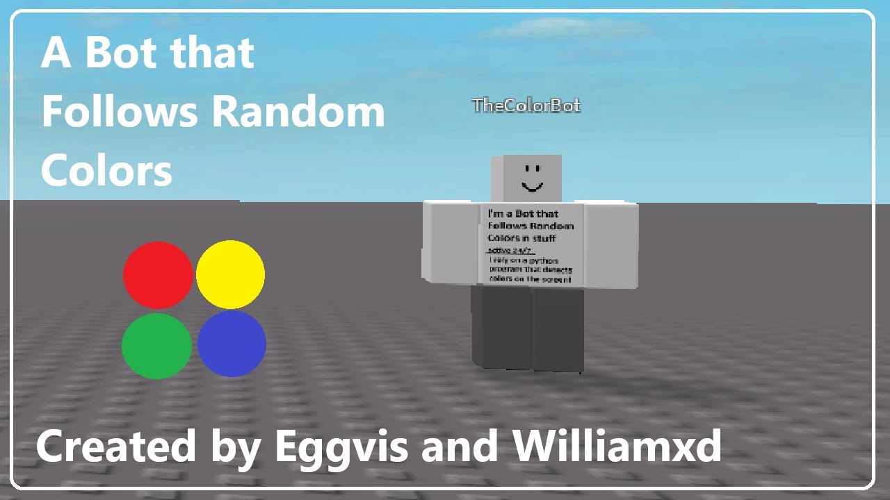 Roblox ColorBot Demonstration - YouTube