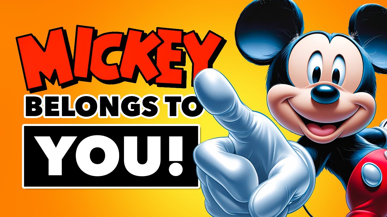 Congrats, You Own Mickey Mouse Now! - YouTube