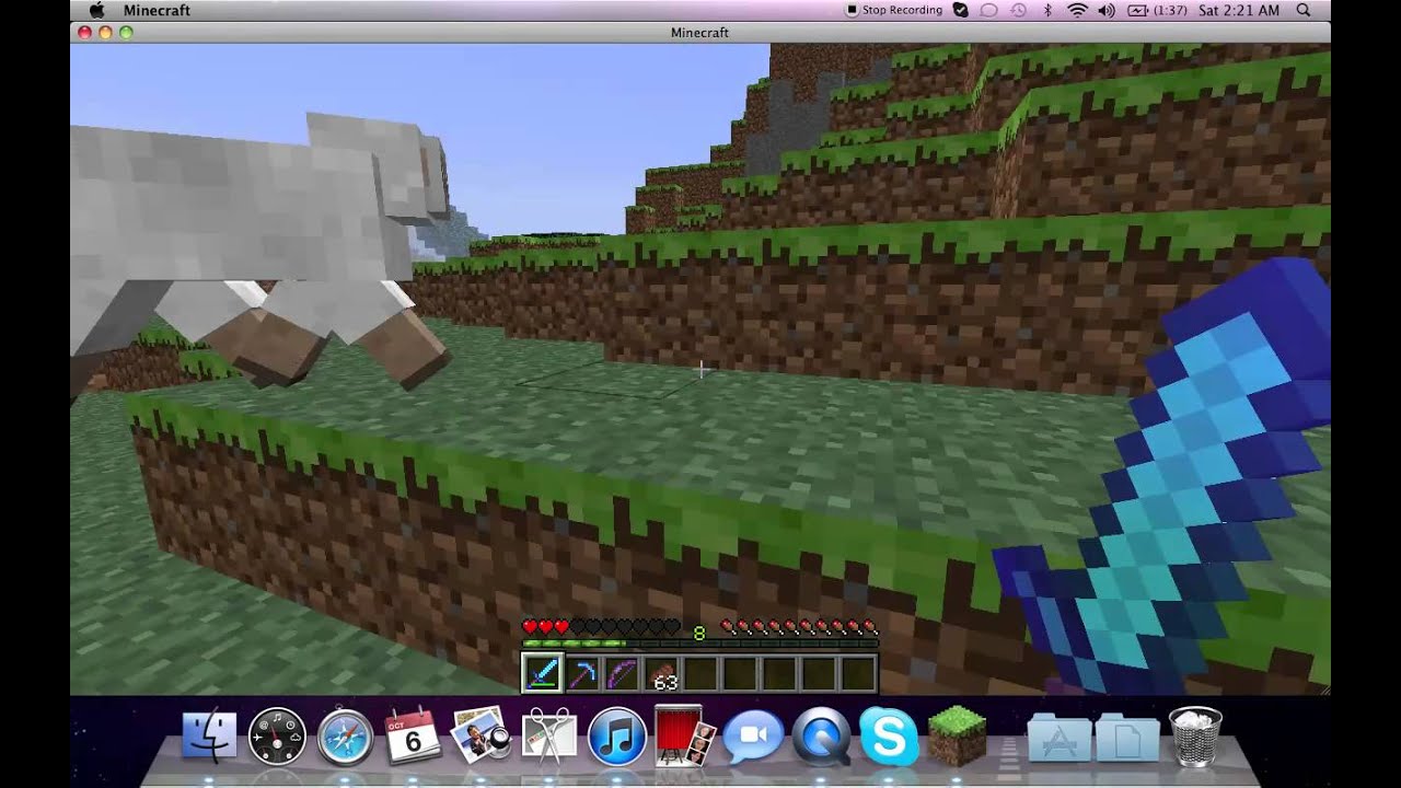 MineCraft Lets Play s1.ep.02 (skittle sheep) - YouTube