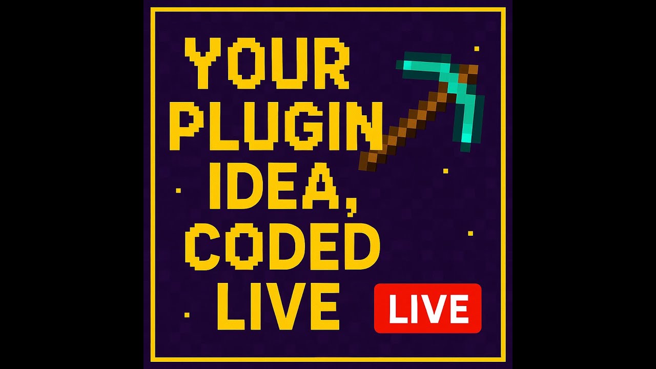 Building a Minecraft Plugin LIVE — Viewer Ideas → Real Gameplay ...