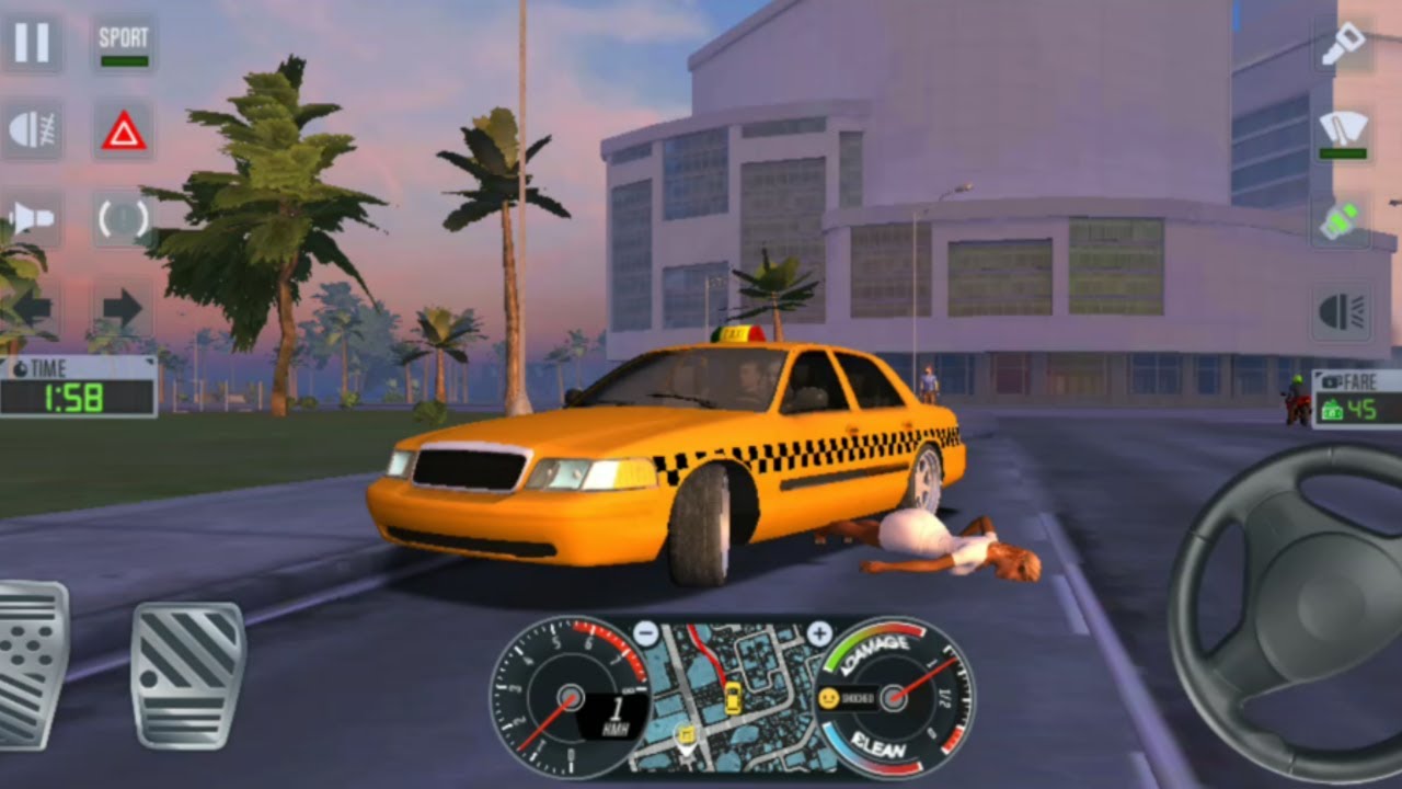 Tesla cybertruck uber online taxi sim 2020 | taxi simulator - YouTube