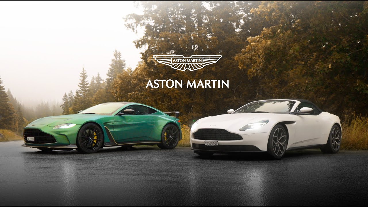 ASTON MARTIN Vantage V12 | DB11 Volante | 4K - YouTube