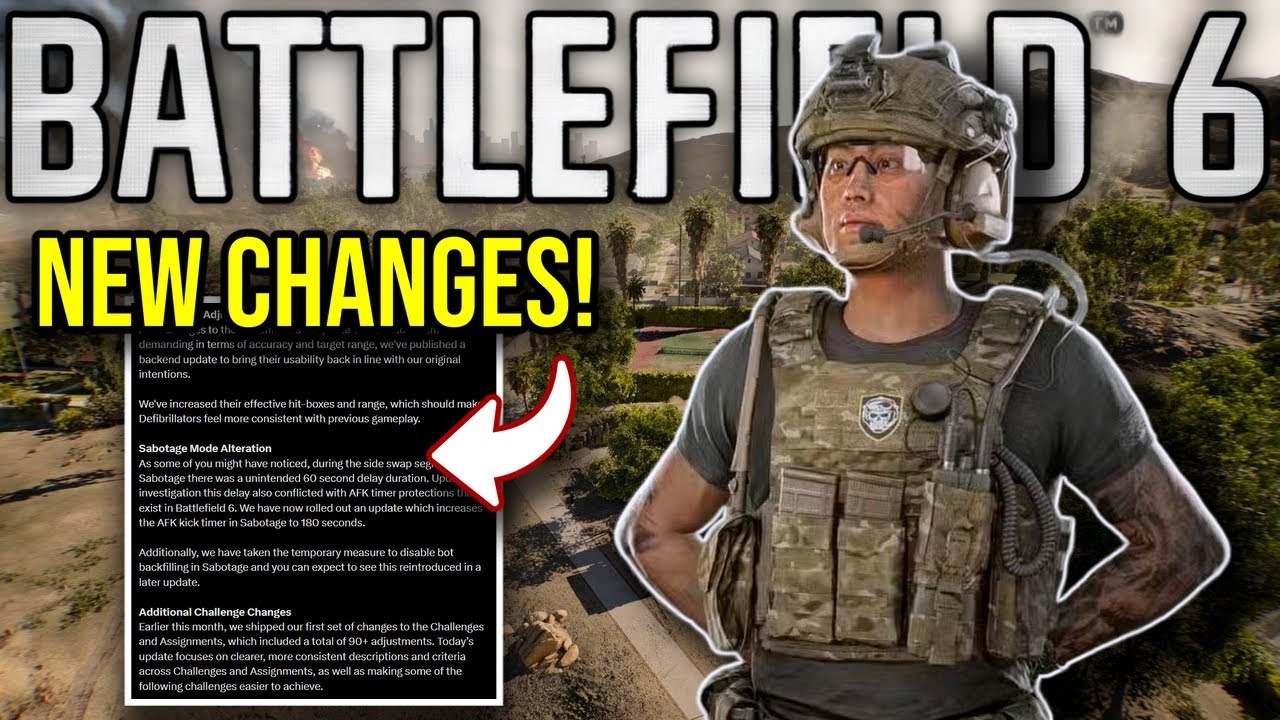 BF6 Patch Brings Huge Defib Changes & Challenge Buffs! - YouTube