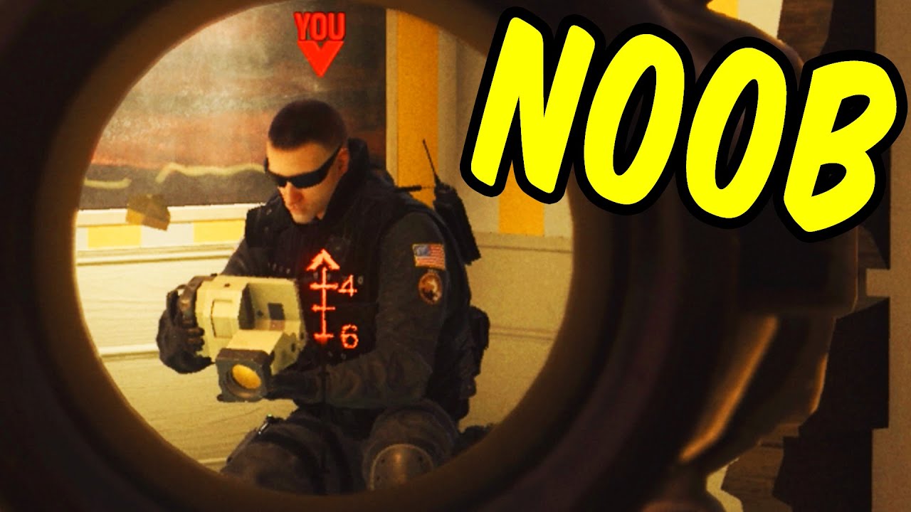 The Noob - Rainbow Six Siege Funny Moments & Epic Stuff (Siege Week ...
