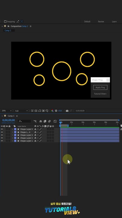 After Effects Easy Shape Motion Plus+ Scripts #shorts #aftereffects - YouTube