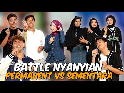 BATTLE NYANYIAN 5 KATEGORI AI TEAM VS EX SEMENTARA AI TEAM 2024