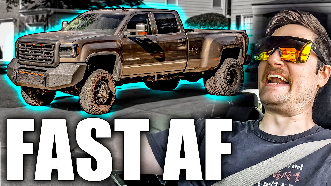 THE DUALLY IS DONE AND ITS CRAZY FAST!!! - YouTube