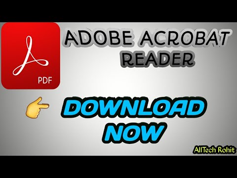 Adobe Acrobat Reader || Download free for ||  Win-10, 64-bits ||