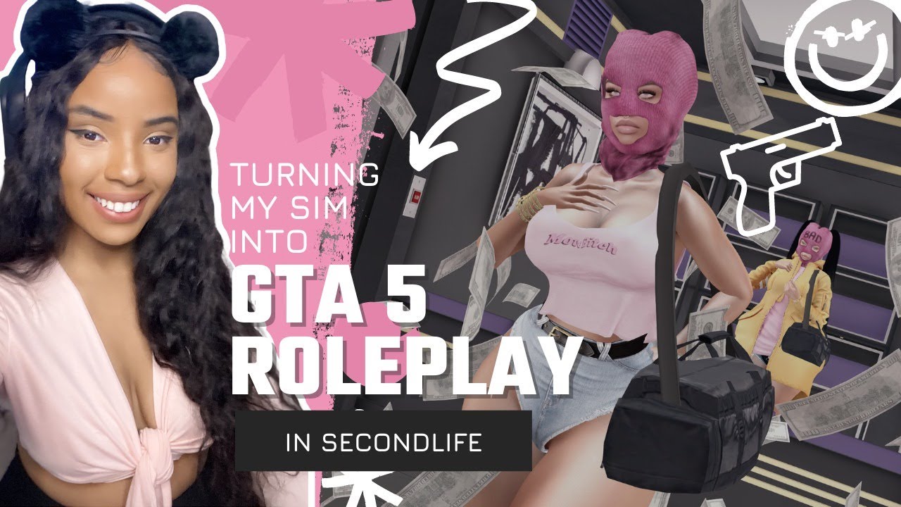 Turning my sim into GTA V Roleplay on Second Life! | Luxe L.A. RP - YouTube