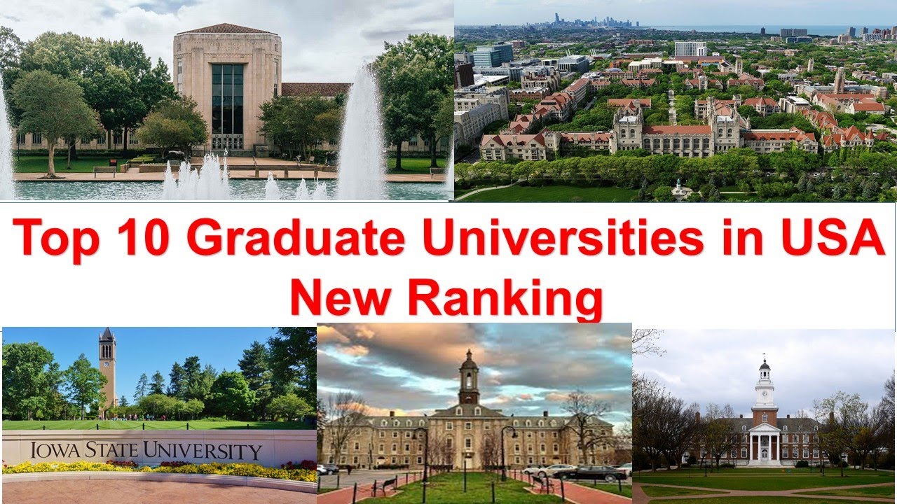 Top 10 Graduate Universities in USA New Ranking | USA Graduate ...