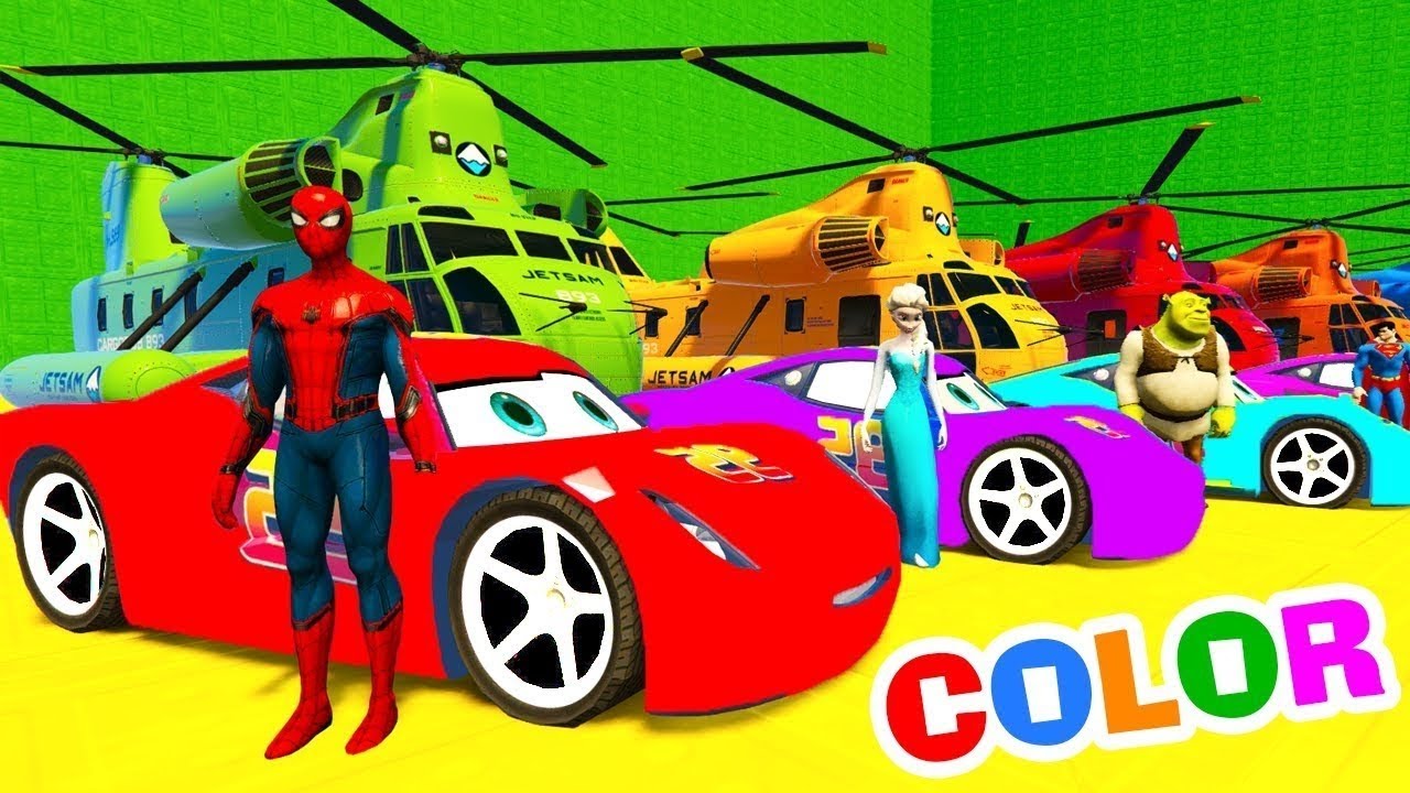 Car Racing Cartoon spidar man hulk 🧟‍♂️ Batman cartoon - YouTube