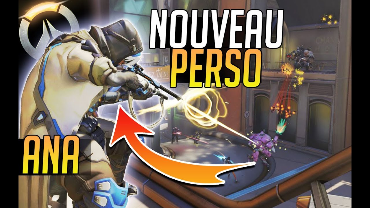 NOUVEAU PERSO Overwatch! ANA Héros de Folie 🎮 Gameplay - YouTube