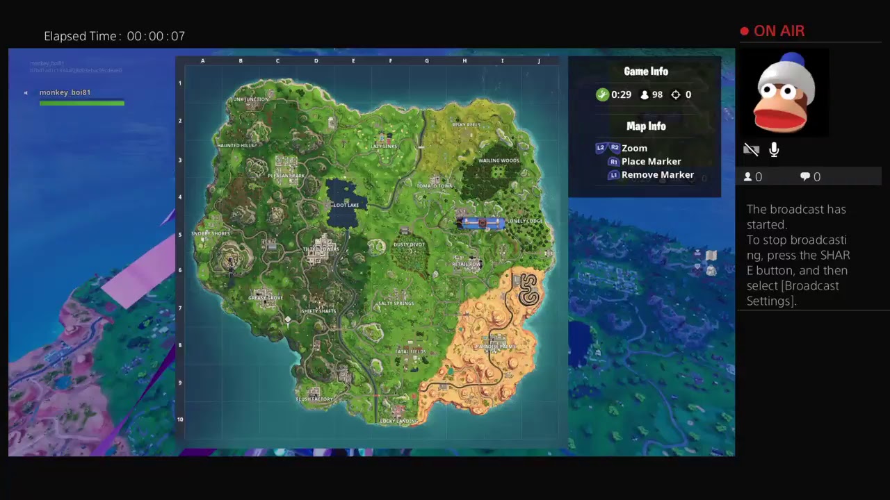 Fortnite flush factory treasure map - YouTube